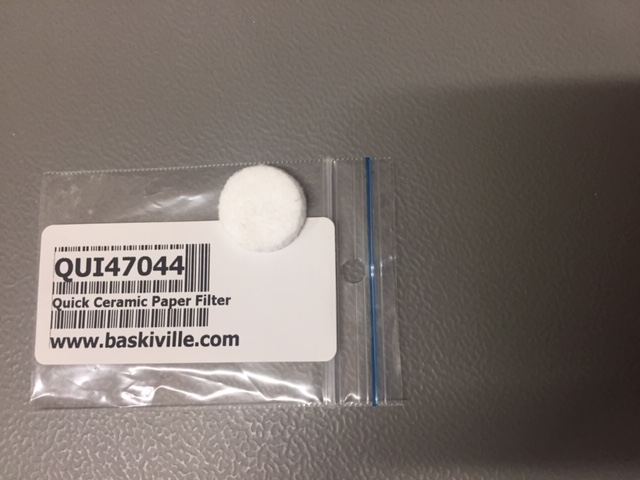 Quick Ceramic Paper Filter, 201B & 713A