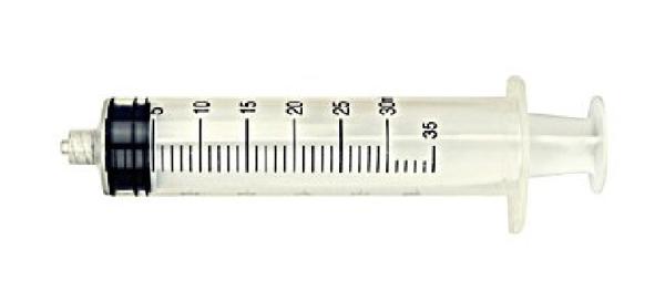 Fisnar 30cc Graduated Syringes, Pack of 10