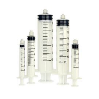 Manual Syringes, Graduated, Luer-Lock Style , Non- Sterile, 10cc, Pack ...