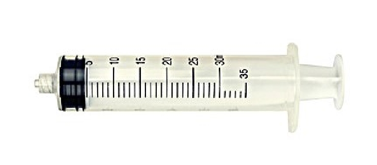 Fisnar 30cc Graduated Syringes, Pack of 10