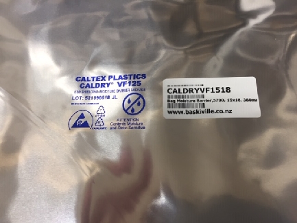 Caltex Bags, Moisture Barrier, 3700, 15 x 18, 380mm x 457mm, Pack of 100