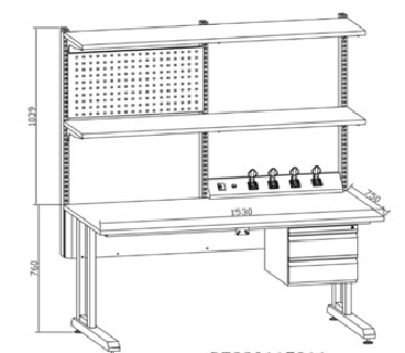 ASIT Work bench DTA132